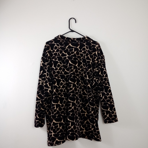 jason maxwell | Tops | Jason Maxwell Leopard Print Cardigan Size 2x ...